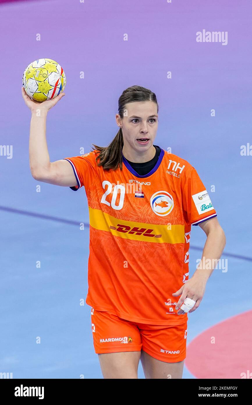 SKOPJE, MACEDONIA - NOVEMBER 13: Inger Smits of the Netherlands during ...