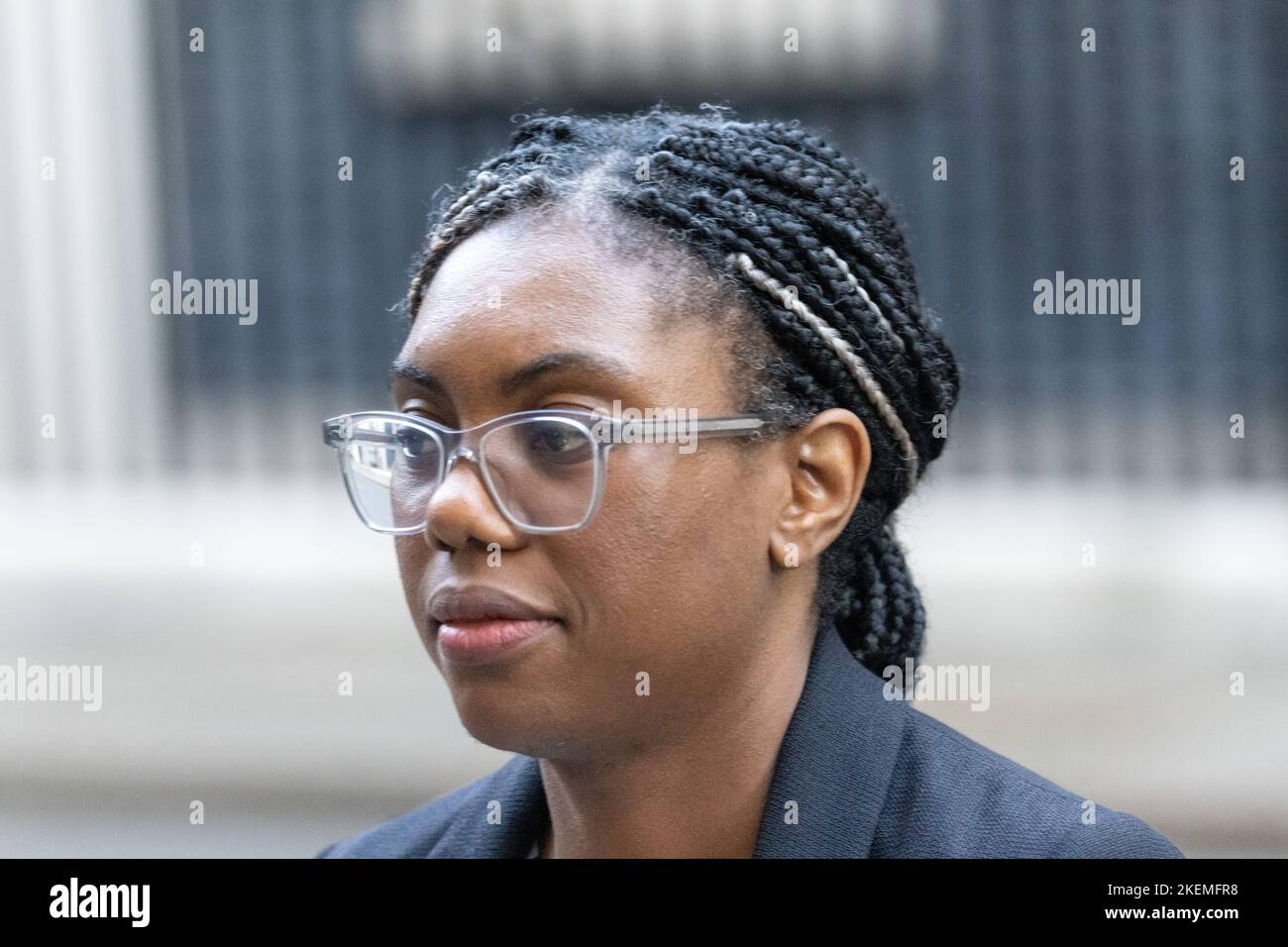Kemi Badenoch, International Trade Secretary leaves after a cabinet ...