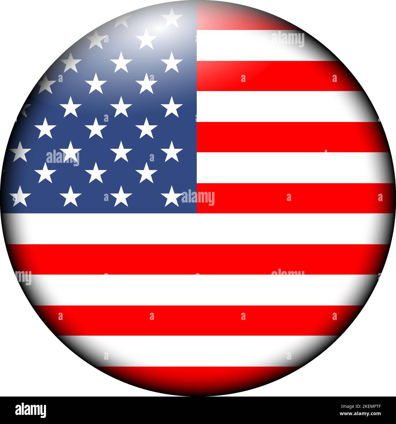 American Flag Icon