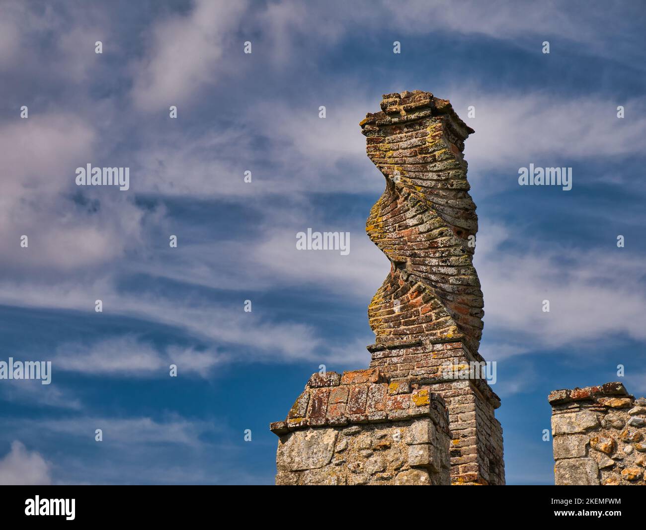 Tudor brickwork chimney hi-res stock photography and images - Alamy
