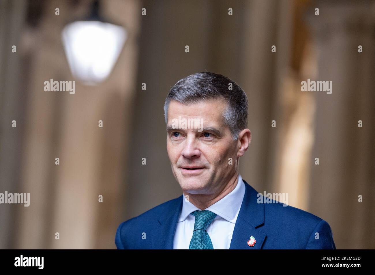 London, UK. 08th Nov, 2022. Mark Harper, arrives for a cabinet meeting ...