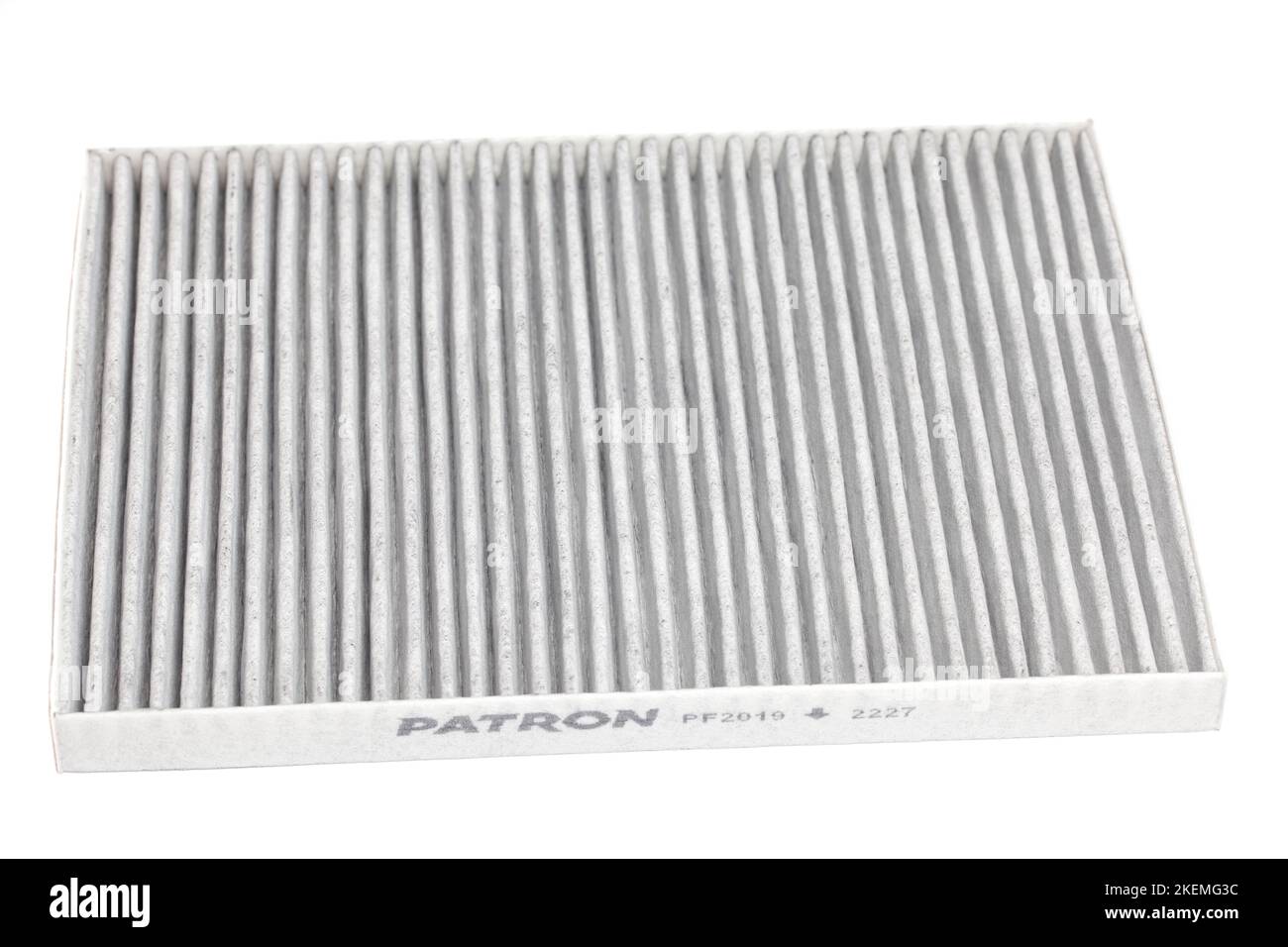 Moscow, Russia, November 13,2022: Patron Cabin car carbon filter ...