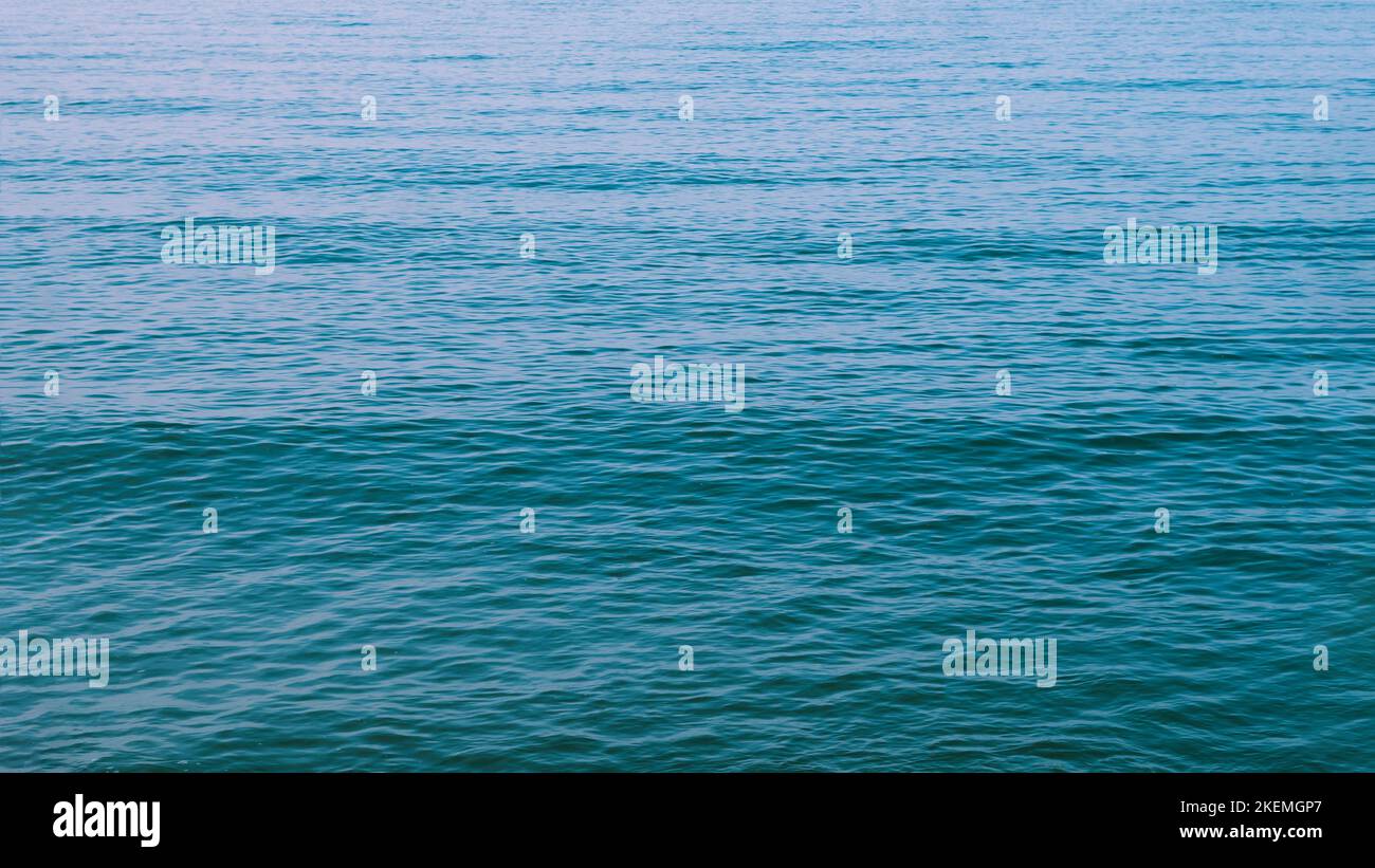 Abstract nature background Sea rippled water surface texture edge ...