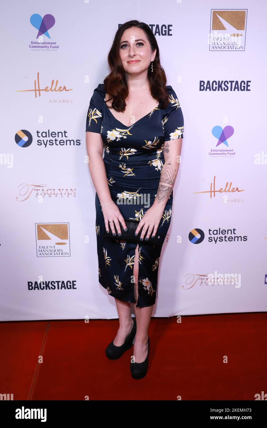 Los Angeles, California, USA. 10th November, 2022. Alicia Beekman ...