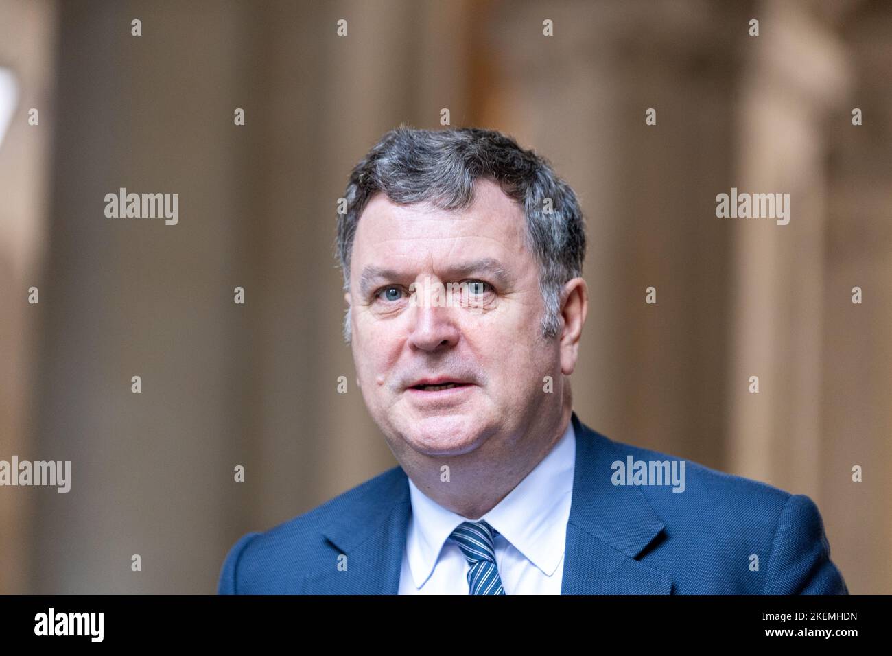 Mel Stride, Work and Pensions Secretary arrives for a cabinet meeting ...