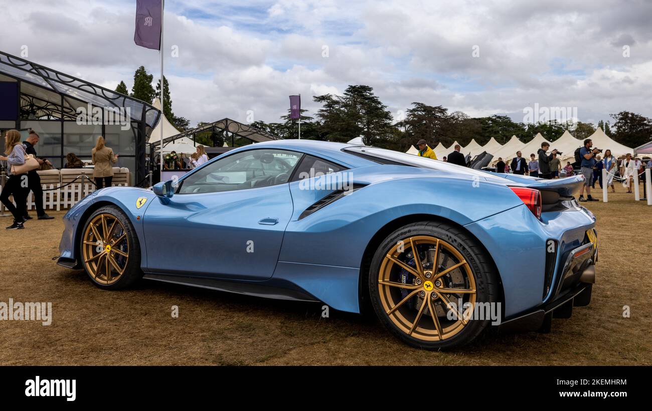 2020 Ferrari 488 Pista ‘S25 SEC’ on display at the Concours d’Elégance ...