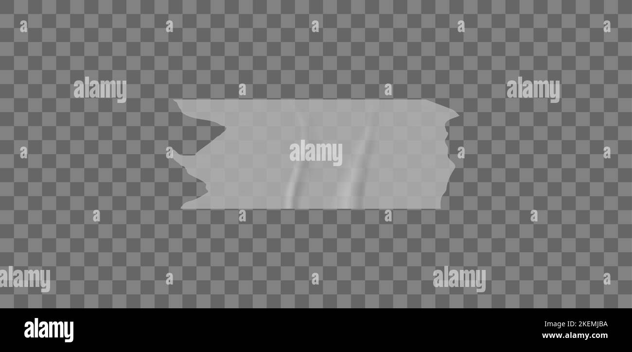 Adhesive tape. Sticky paper strip. Vector realistic scotch tapes Stock ...