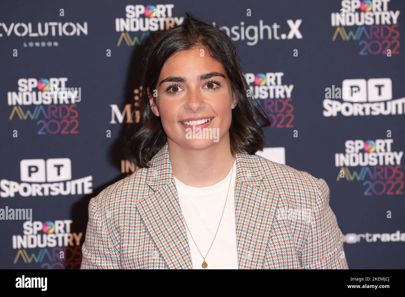 Jamie Chadwick attends Sport Industry Awards at Battersea Evolution in ...