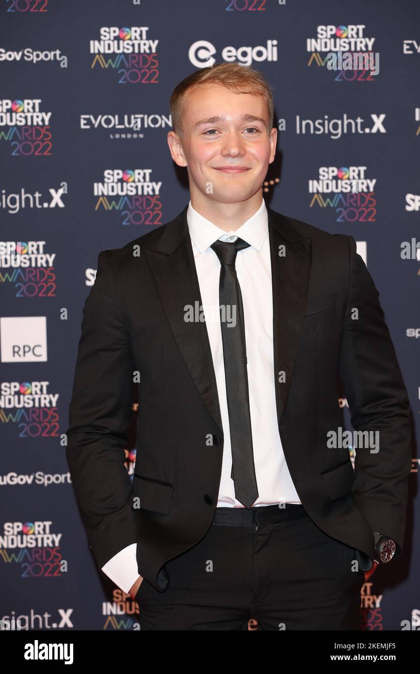 Billy Monger attends Sport Industry Awards at Battersea Evolution in ...