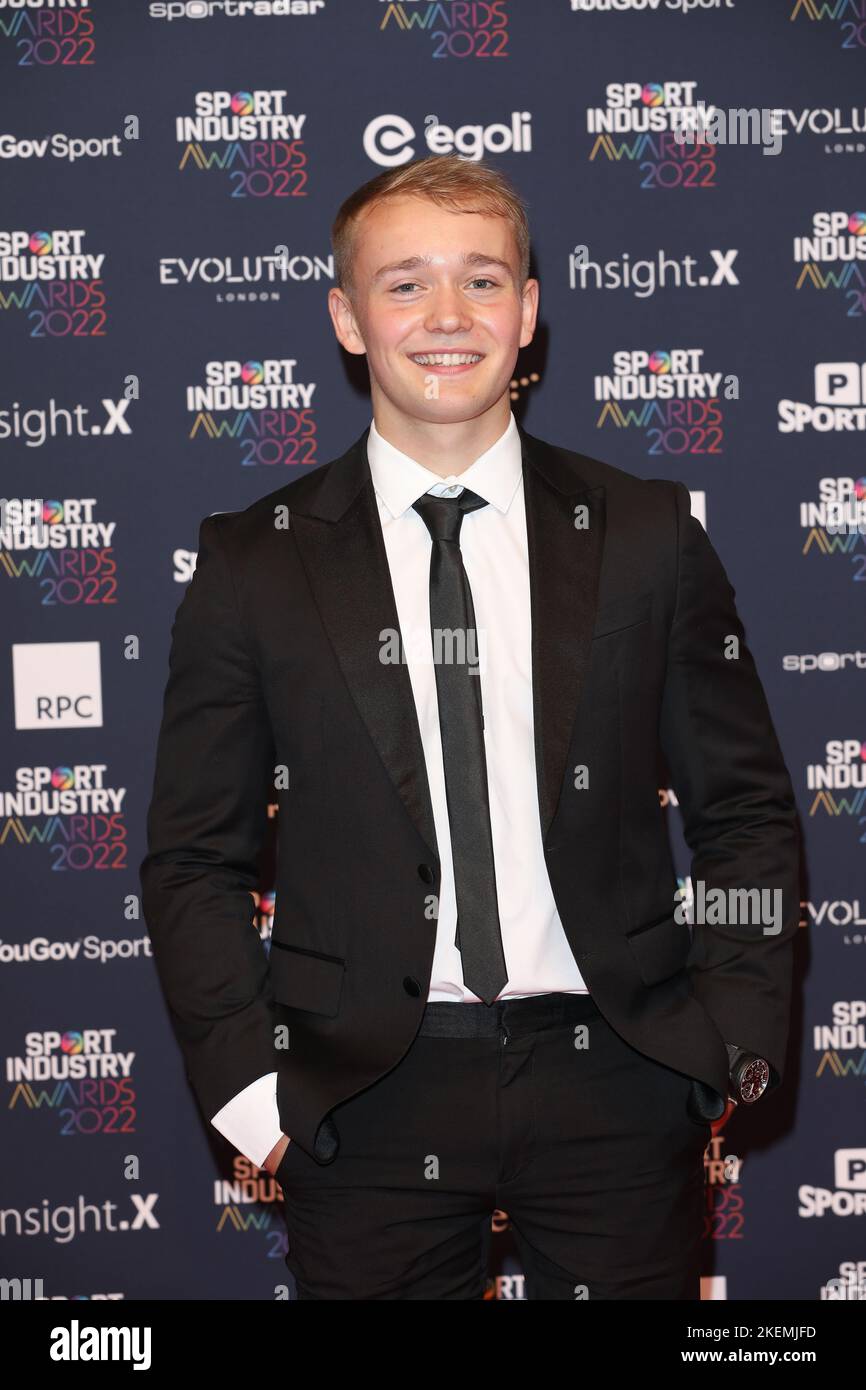 Billy Monger attends Sport Industry Awards at Battersea Evolution in ...