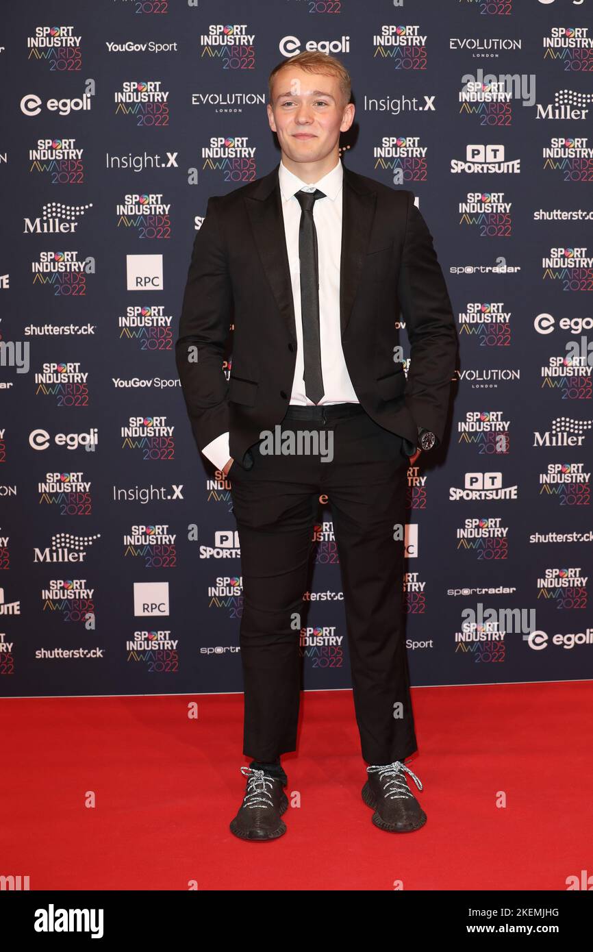 Billy Monger attends Sport Industry Awards at Battersea Evolution in ...