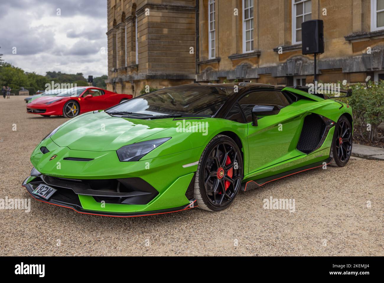 2020 Lamborghini Aventador SVJ LP 770-4 ‘82W’ on display at the ...