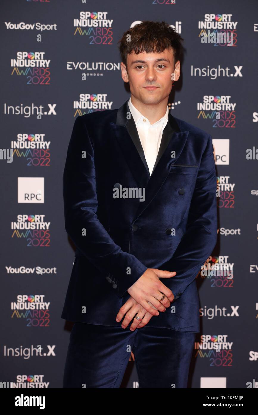 Tom Daley attends Sport Industry Awards at Battersea Evolution in ...