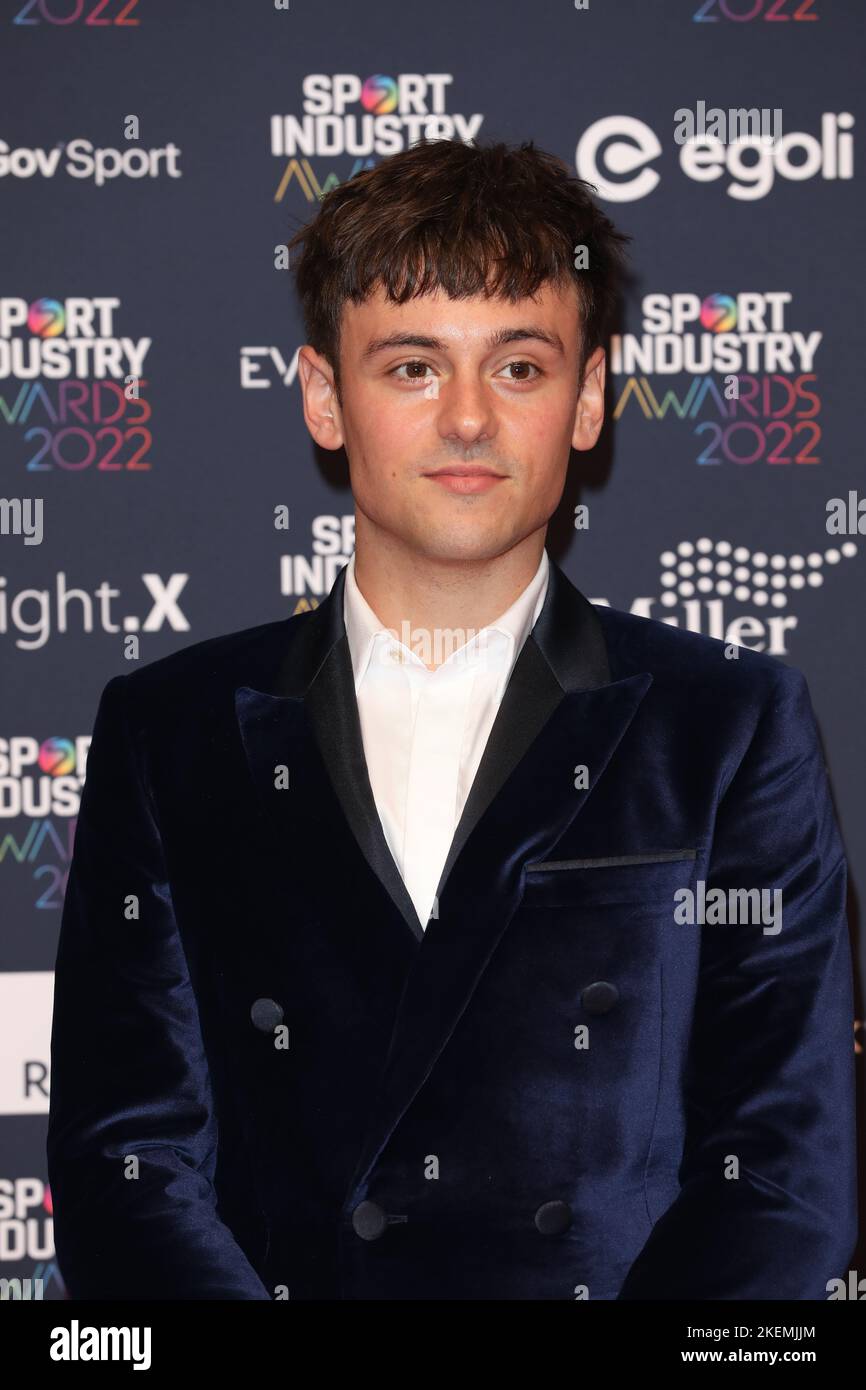 Tom Daley attends Sport Industry Awards at Battersea Evolution in ...