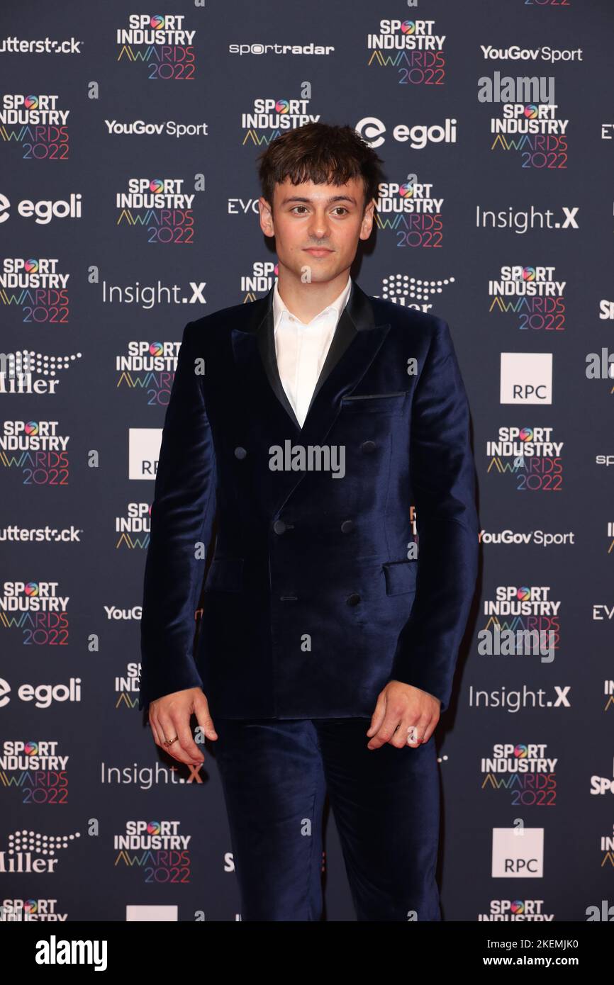 Tom Daley attends Sport Industry Awards at Battersea Evolution in ...