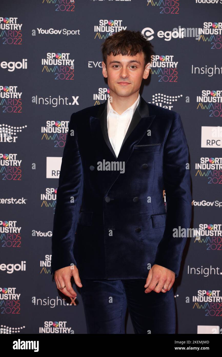 Tom Daley attends Sport Industry Awards at Battersea Evolution in ...