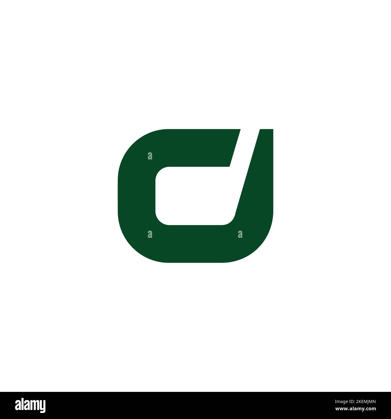 letter dc negative space simple logo vector Stock Vector Image & Art ...