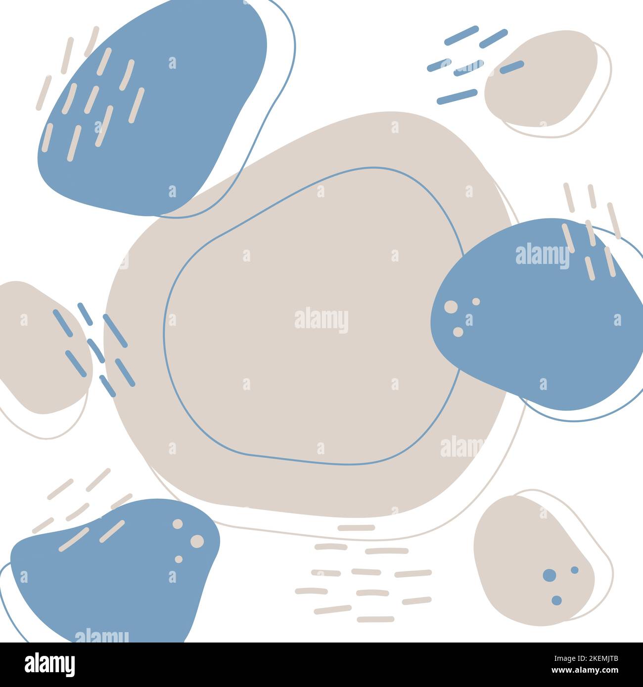 Abstract background texture from color spots in trendy wintry pale hues ...