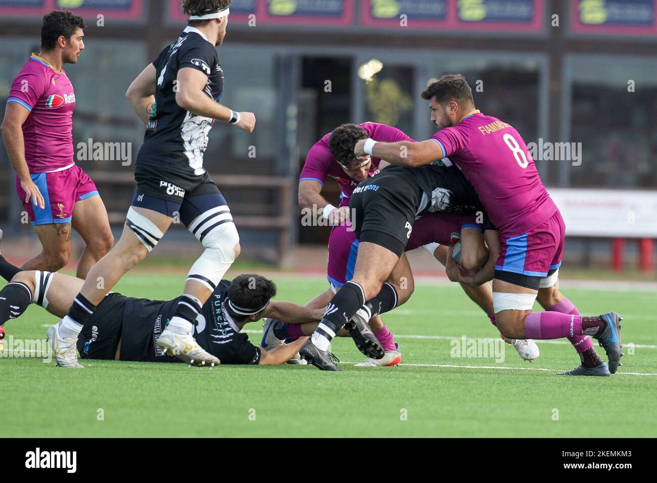 Rome, Italy. 13th Nov, 2022. Matteo Cornelli (Fiamme Oro Rugby) during ...