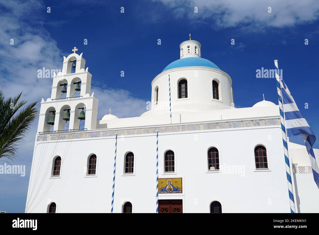 Church of Panagia Akathistos Hymn, Oia or Ia, (Pano Meria), Santorini ...