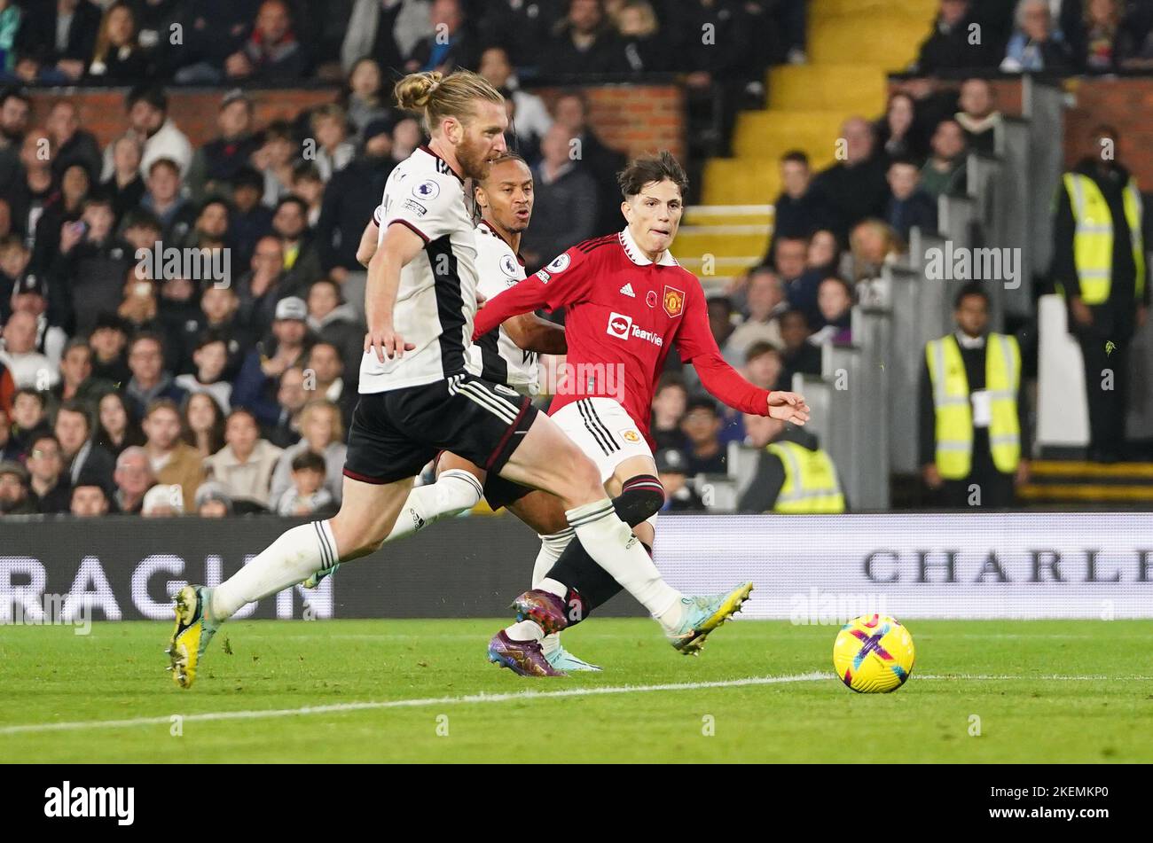 Garnacho fulham november 2022 hi-res stock photography and images - Alamy