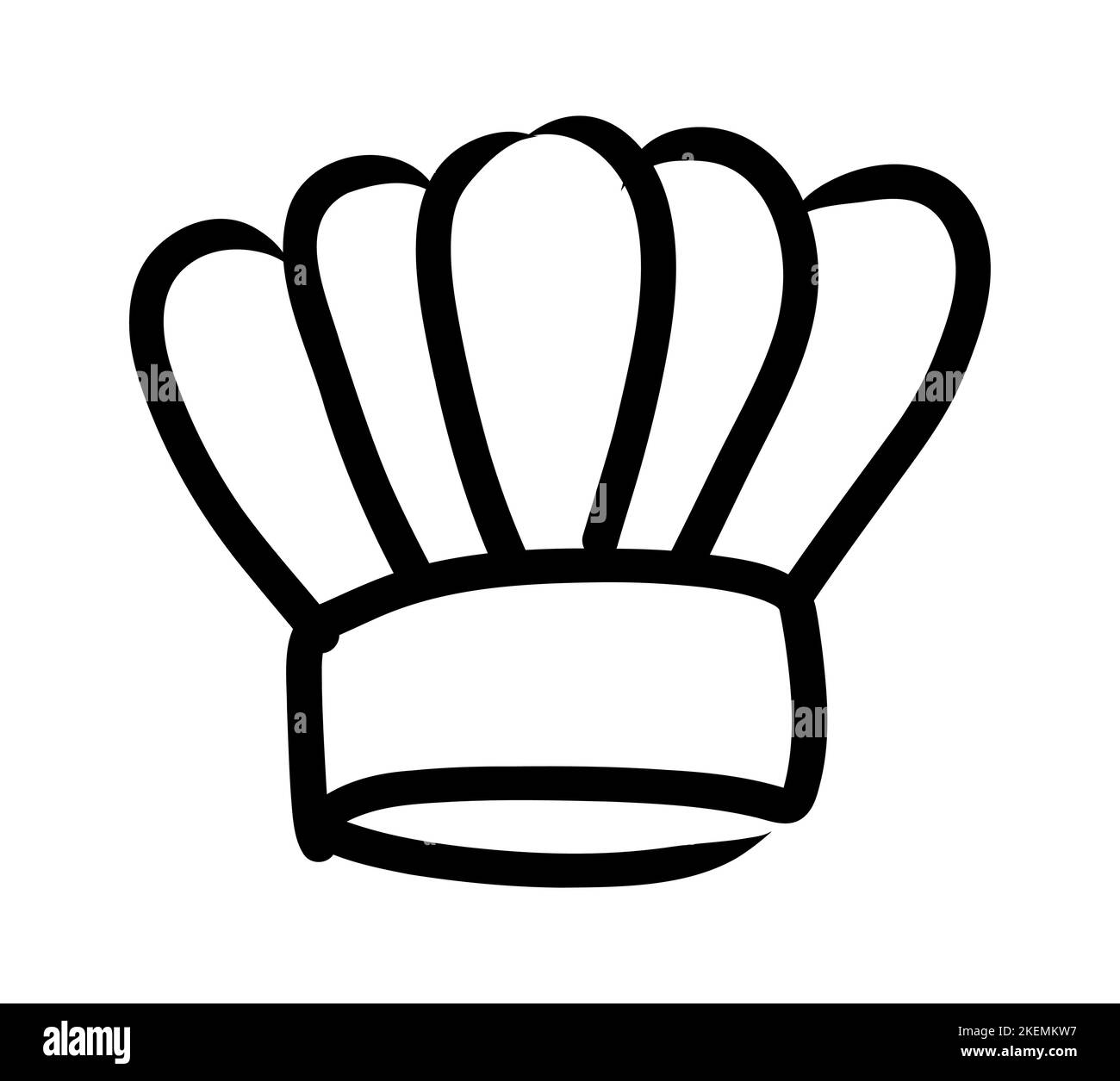 Chef cook icons. Vector cook cap logos for restaurant Stock Vector ...