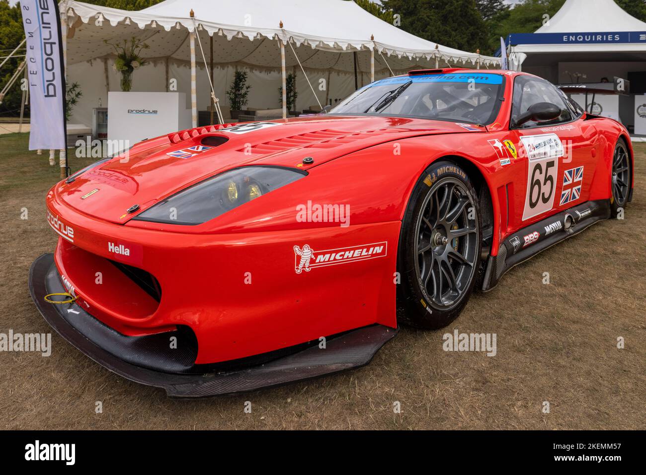 Prodrive Ferrari 550 GTS Maranello, on display at the Concours d ...