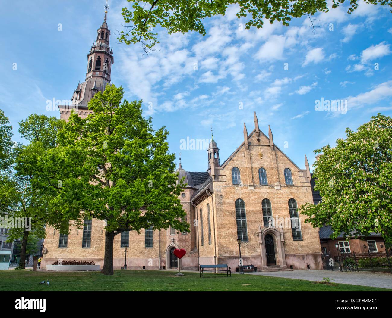 Oslo cathedral view in hi-res stock photography and images - Alamy