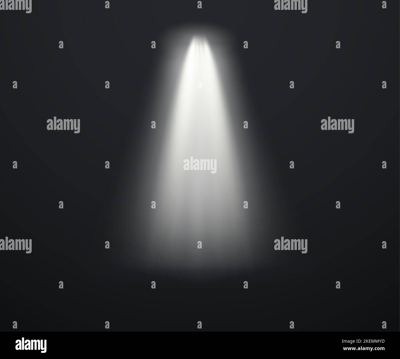 Spotlight effect. Vector progecrot ray in studio. Abstract theater ...