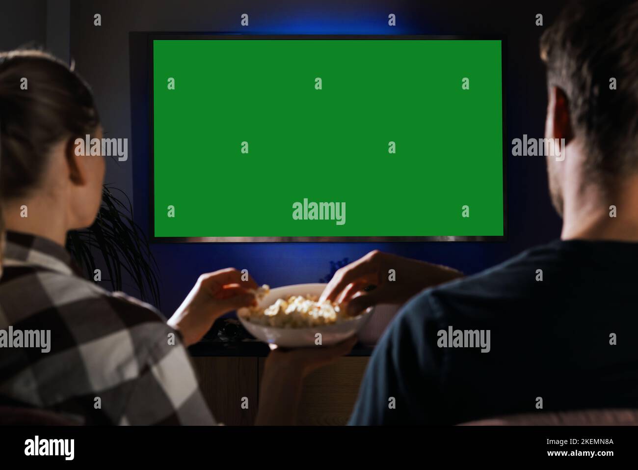 Dark screen tv mockup hi-res stock photography and images - Alamy