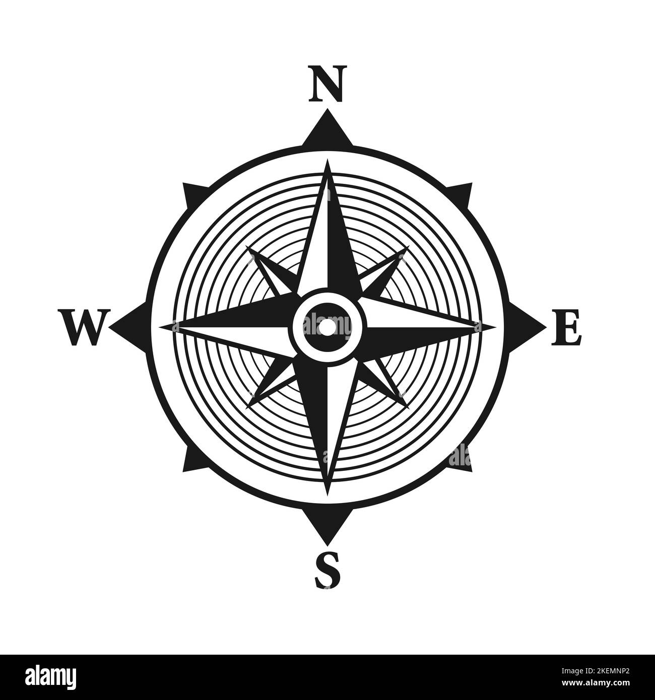 Cardinal Directions Clipart