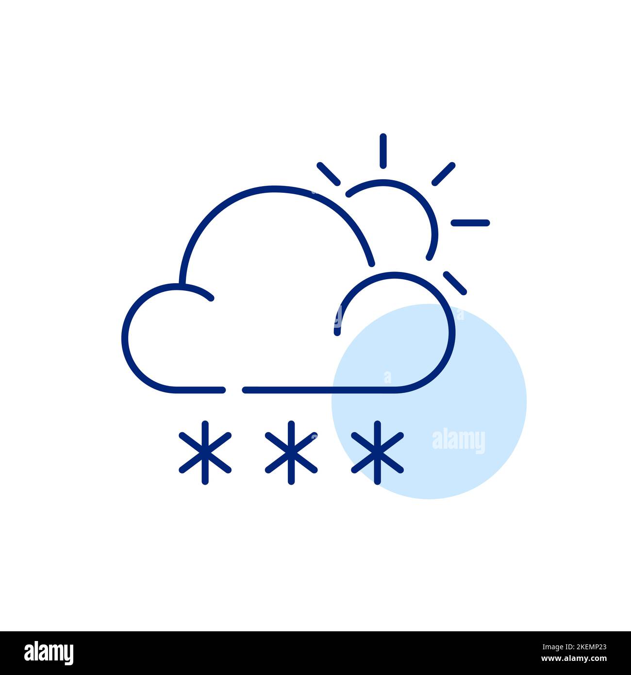 Partly sunny day dramatic Stock Vector Images - Alamy