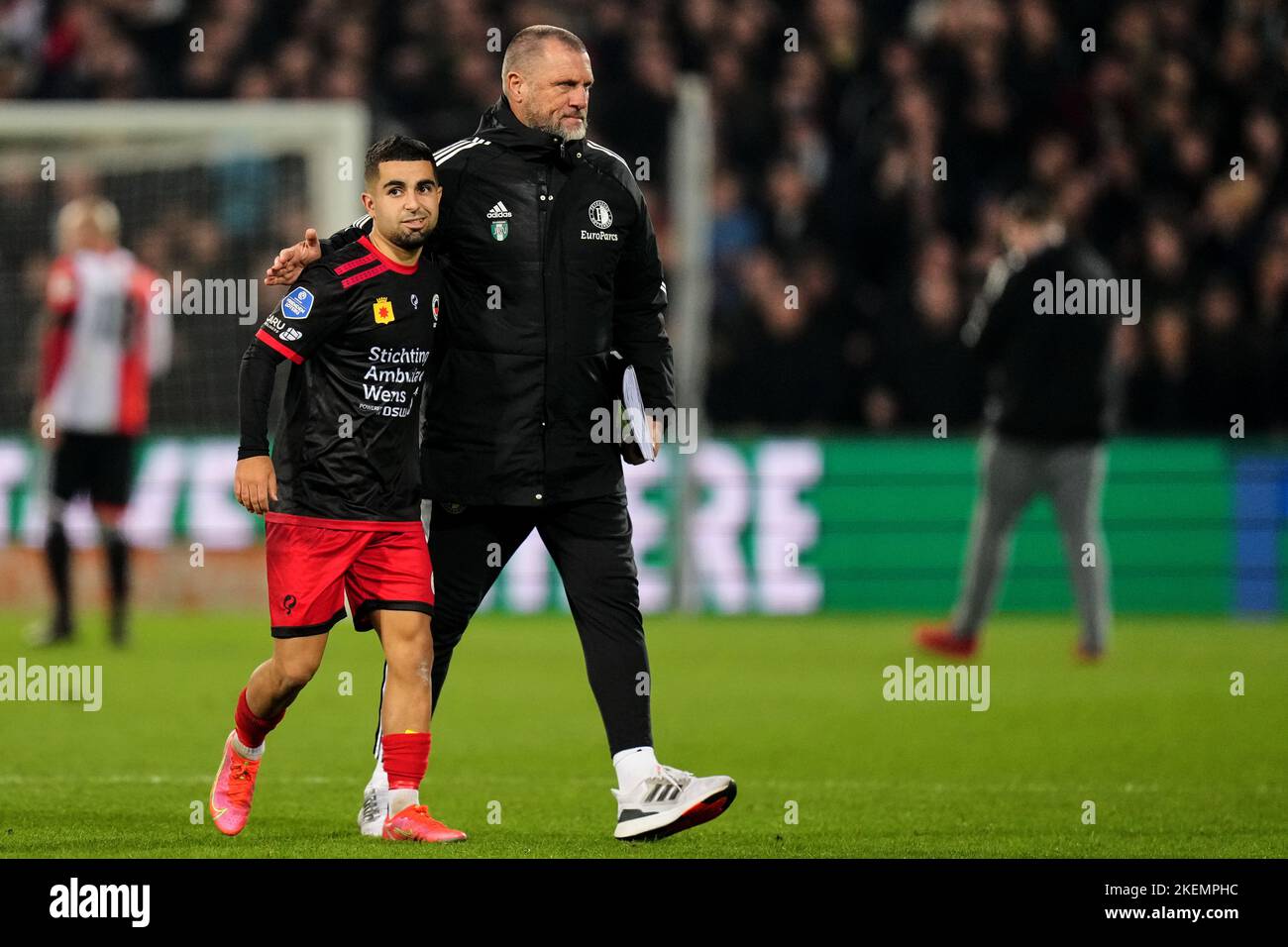 Rotterdam - Marouan Azarkan of SBV Excelsior, Feyenoord assistent ...