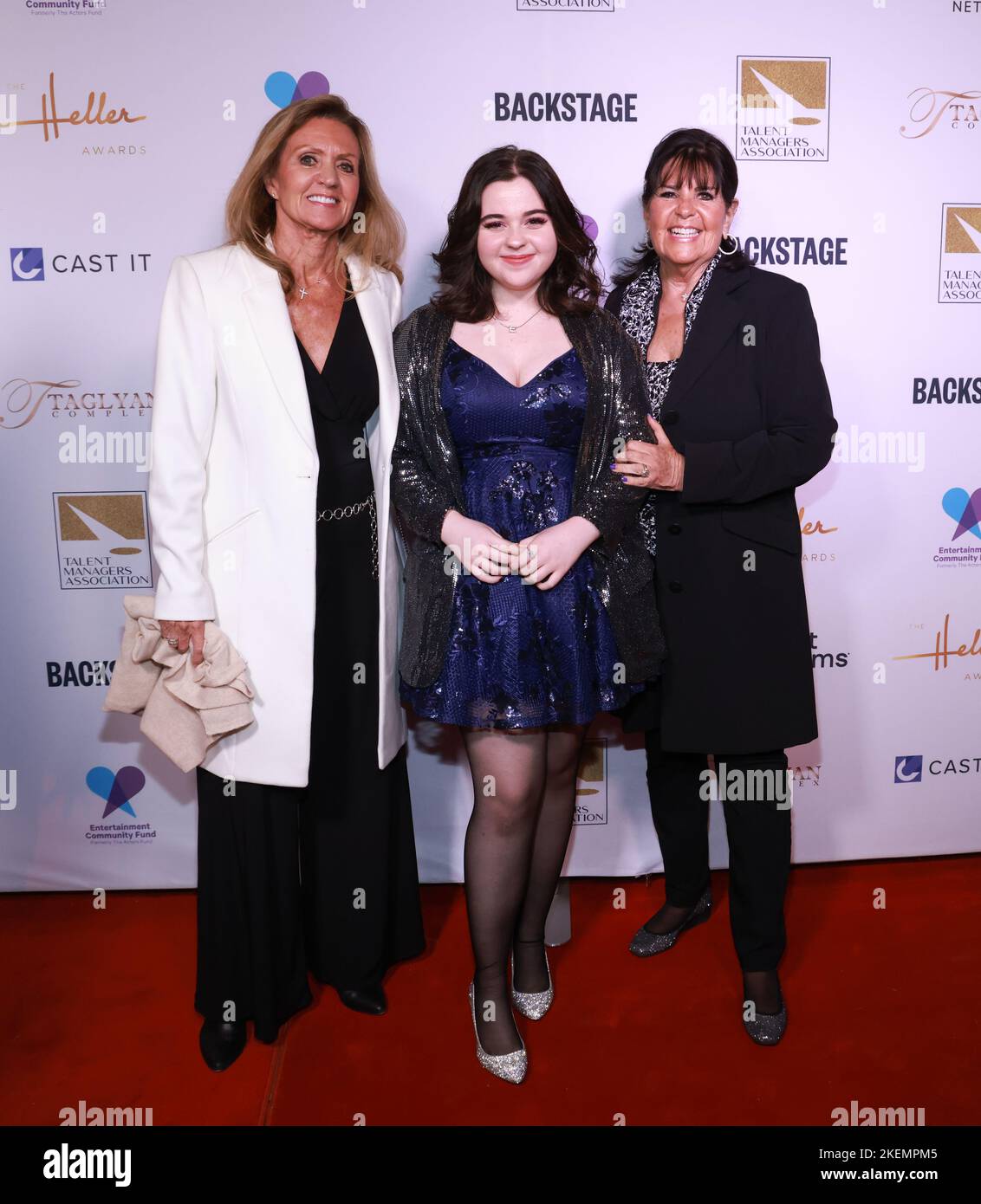 Los Angeles, California, USA. 10th November, 2022. Cindy Osbrink, Emma ...