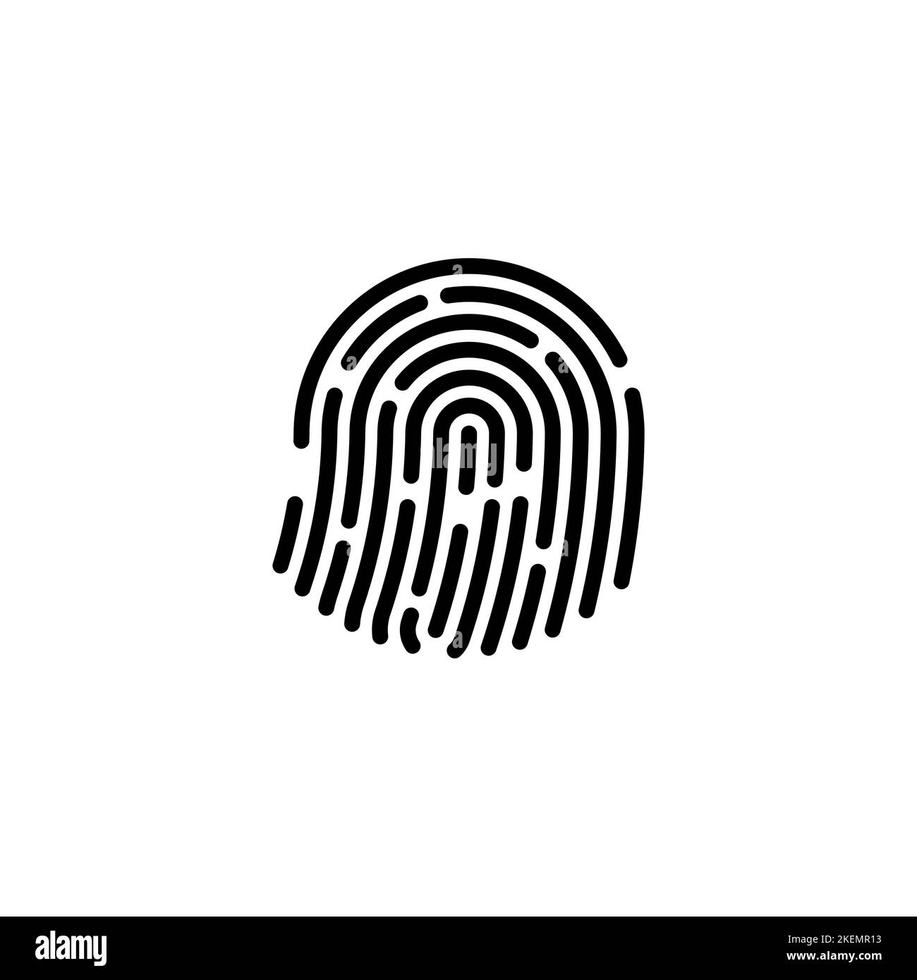 Fingerprint icons. Vector finger print touch ID illustration ... Fingerprint icons. Vector finger print touch ID illustration ...