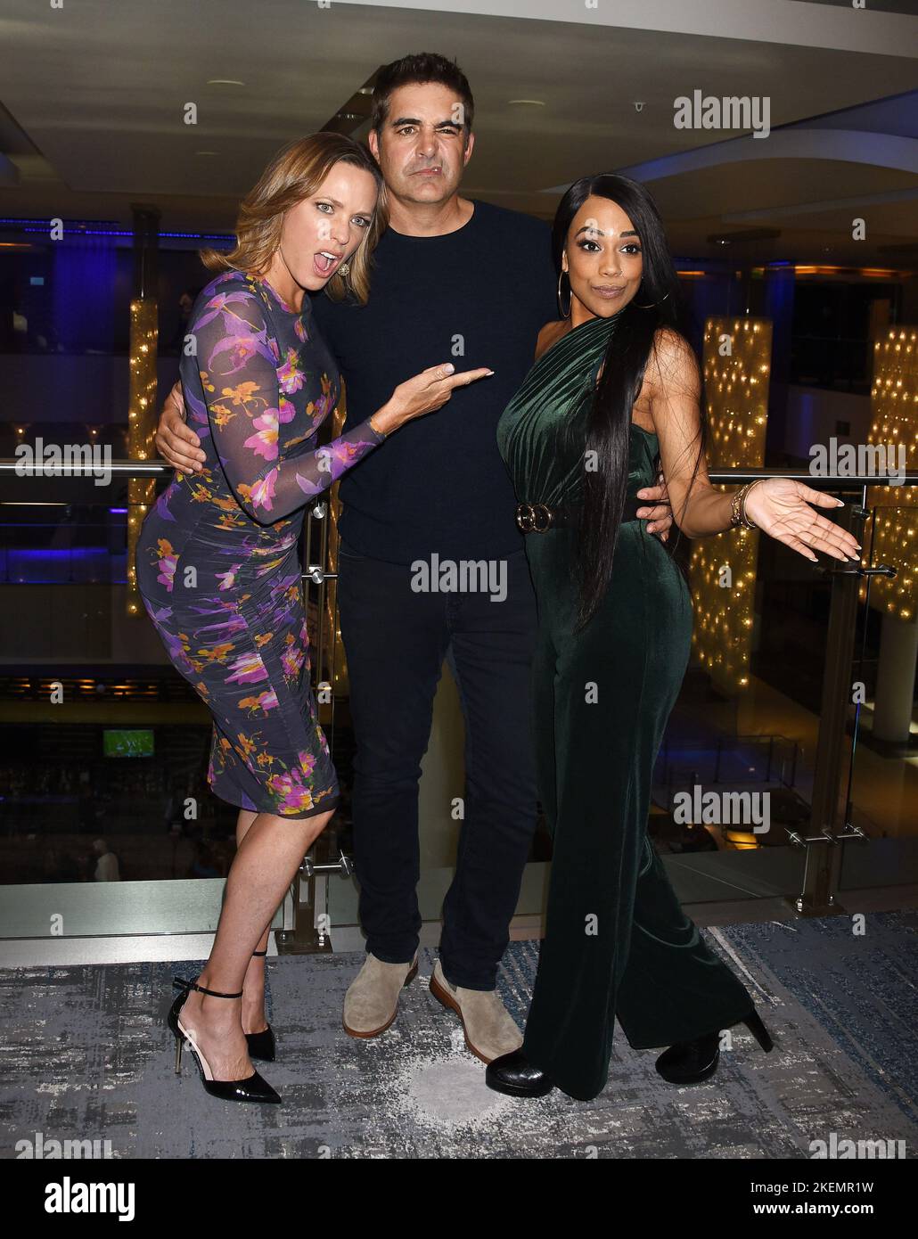 Arianne Zucker, Galen Gering and Elia Cantu arriving at the "Days of ...