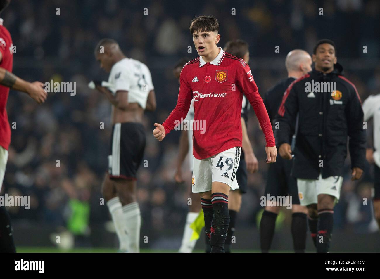 Alejandro garnacho (united player) hi-res stock photography and images ...