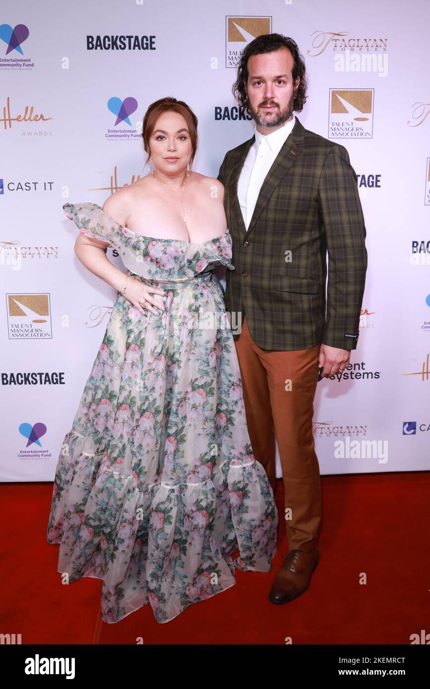 Los Angeles, California, USA. 10th November, 2022. Amanda Fuller and a ...