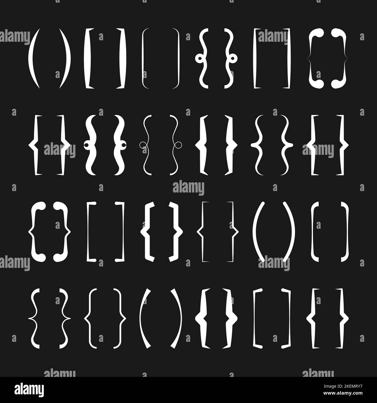 Fancy Curly Brackets