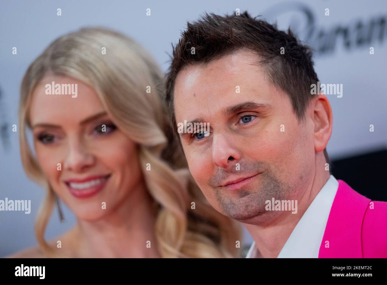 Duesseldorf, Germany. 13th Nov, 2022. Matthew Bellamy, singer of the ...