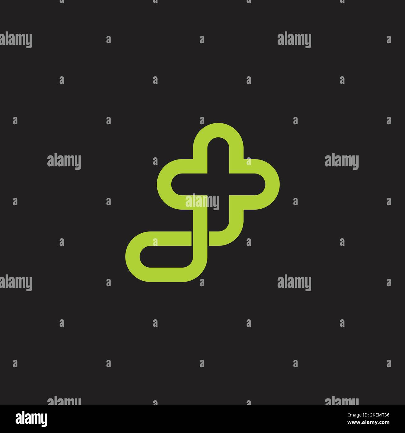 letter d infinity medical line logo vector Stock Vector Image & Art - Alamy