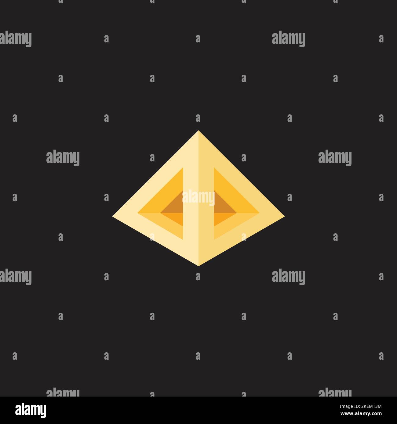 Triangle shadow Stock Vector Images - Alamy