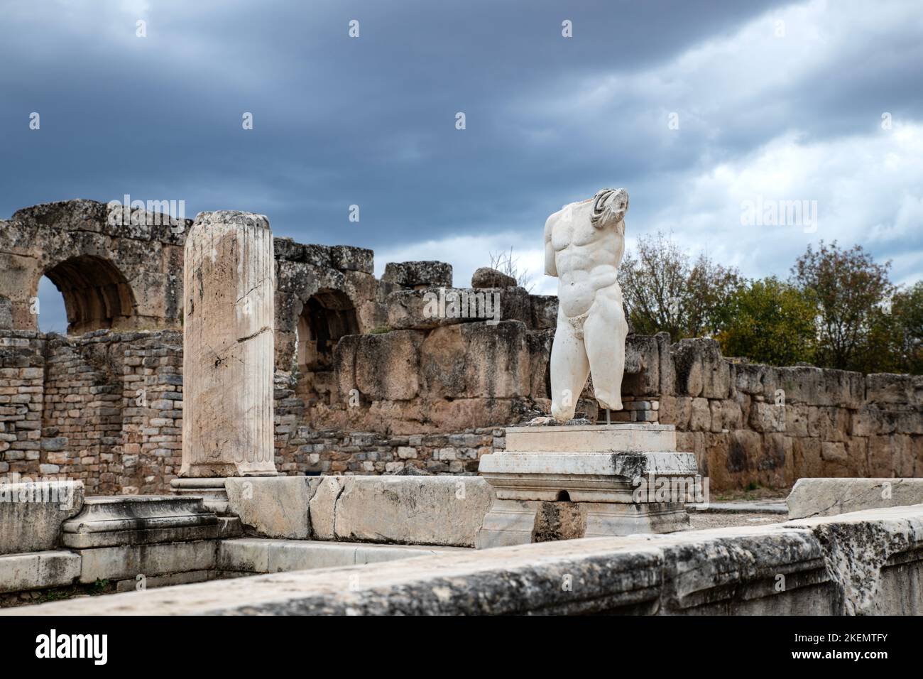 Aphrodisias takes its name from the goddess of love and beauty ...