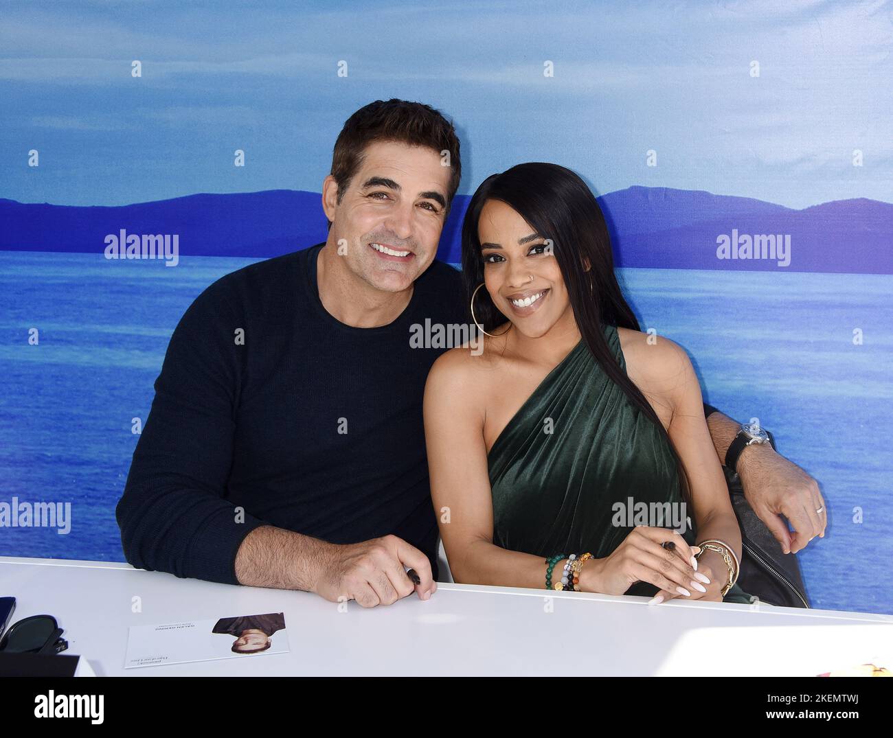 Galen Gering and Elia Cantu arriving at the "Days of Our Lives" Day of ...