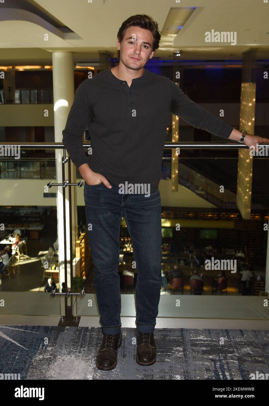 Carson Boatman arriving at the "Days of Our Lives" Day of Days 2022 Fan ...