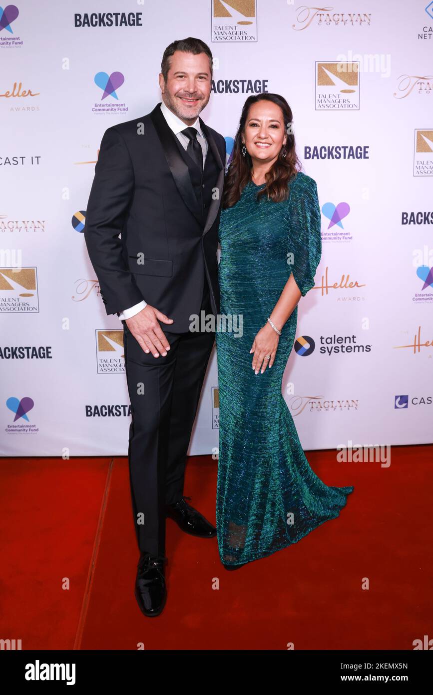 Los Angeles, California, USA. 10th November, 2022. Jason Monroe and ...