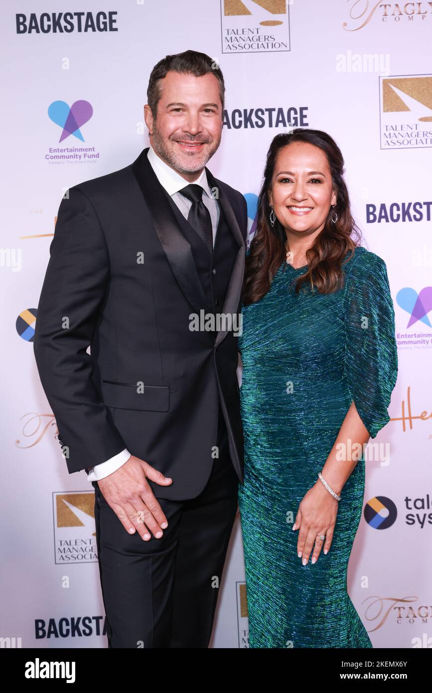 Los Angeles, California, USA. 10th November, 2022. Jason Monroe and ...