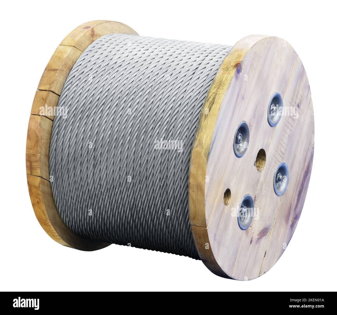 Large spool of electric cable wire hi-res stock photography and images ...