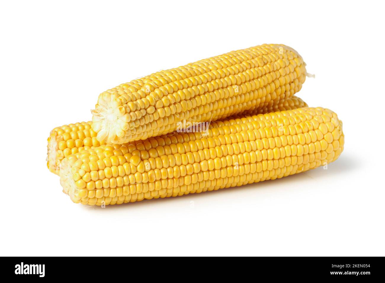 Cobs ripe golden corn Cut Out Stock Images & Pictures - Alamy
