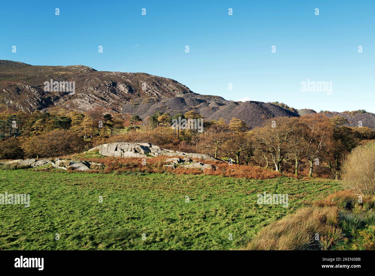 The River Ogwen runs through northern Snowdonia into the Menai Strait ...